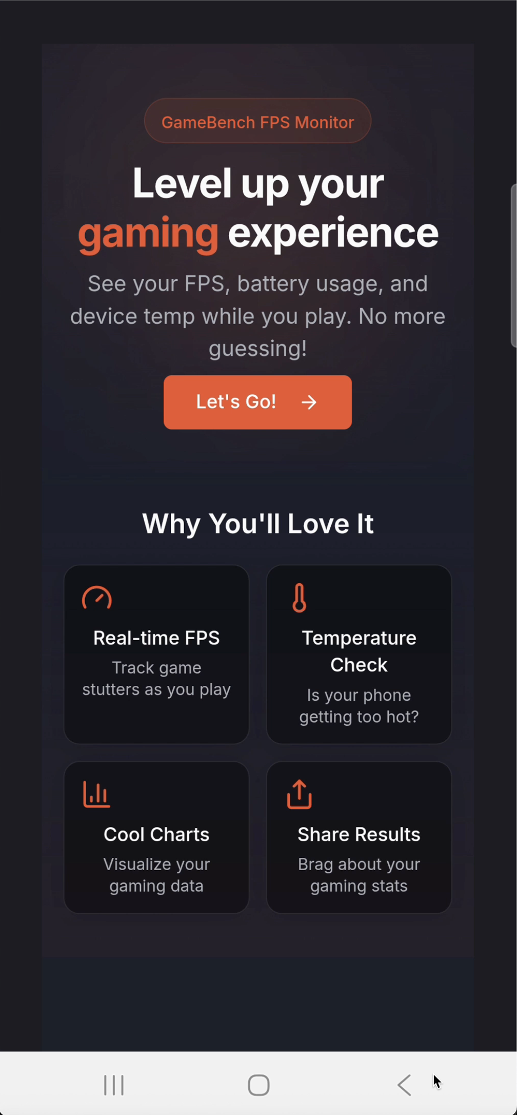 GameBench - Mobile Game Performance Testing Tools